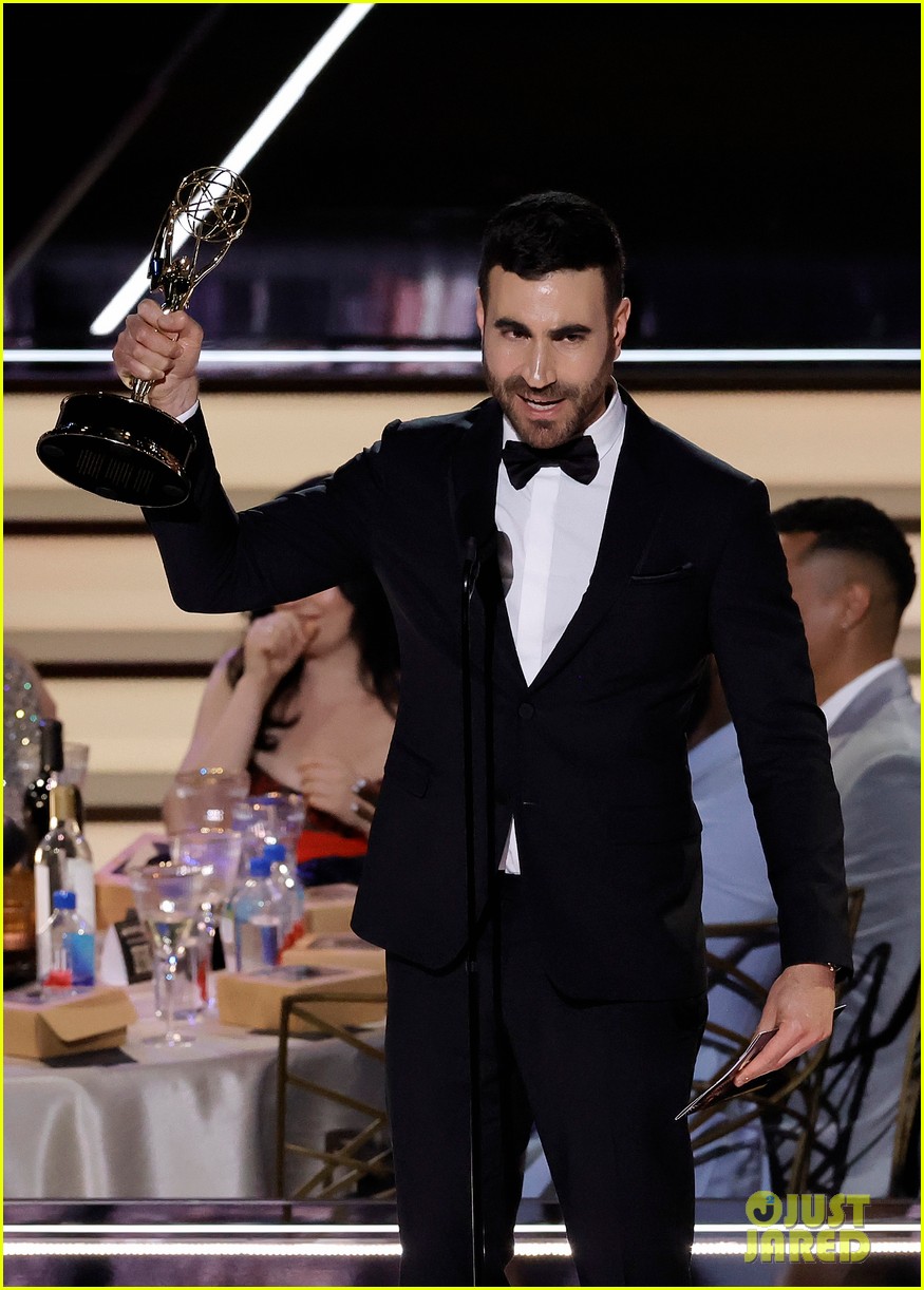 Brett Goldstein Wins Second Emmy for 'Ted Lasso,' Gets Bleeped Again ...