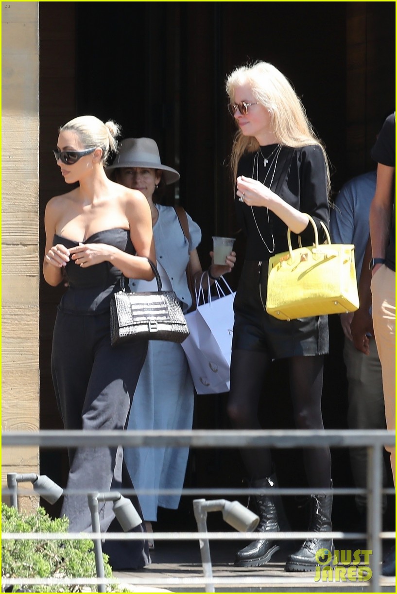 Kim Kardashian Grabs Lunch with Philanthropist Laura Arrillaga ...