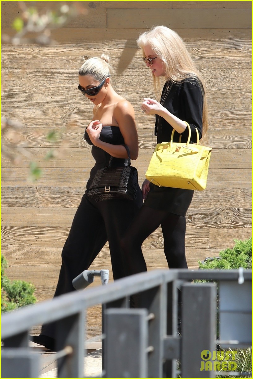 Kim Kardashian Grabs Lunch with Philanthropist Laura Arrillaga ...