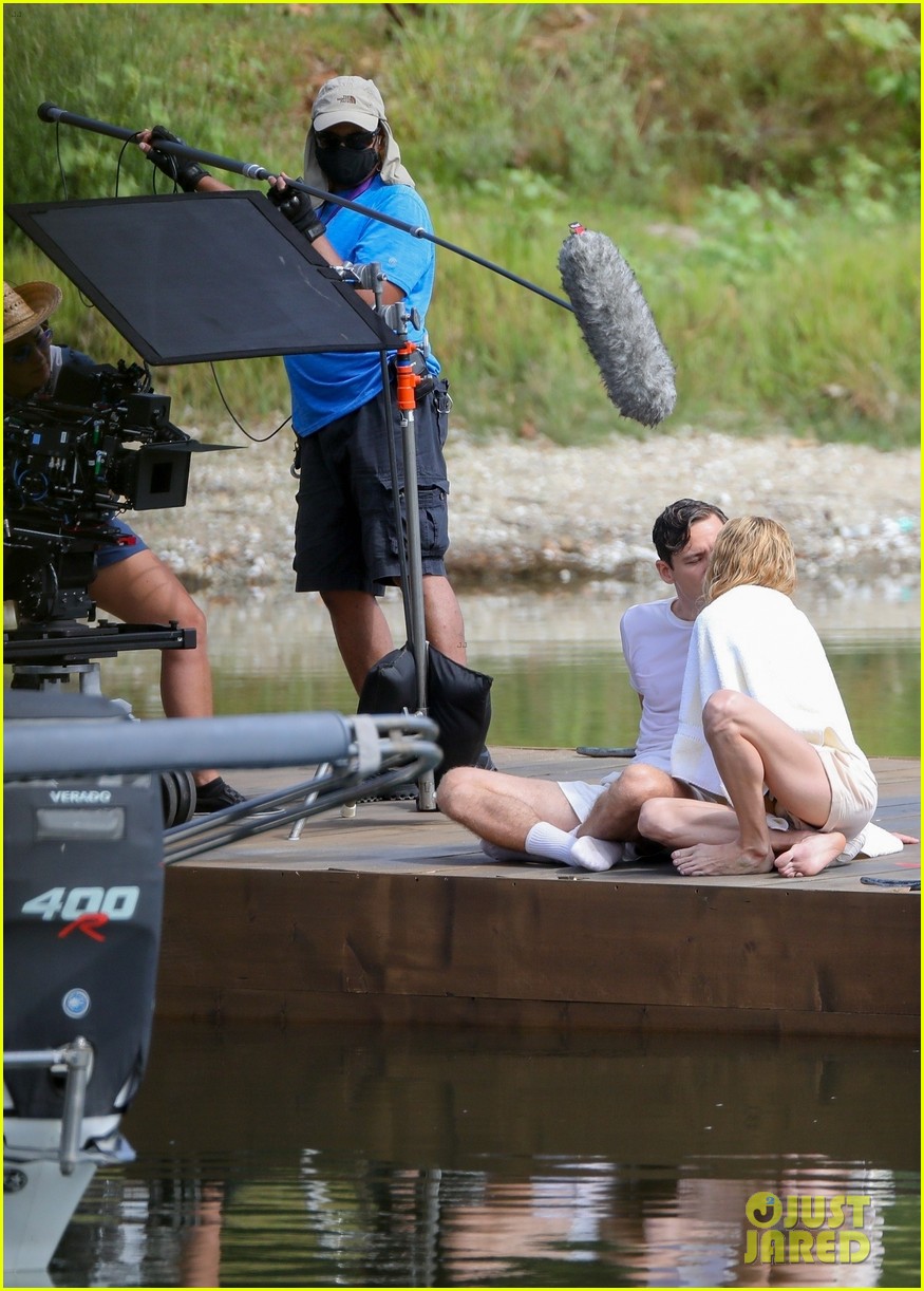 Brie Larson Spotted Kissing Lewis Pullman While Filming 'Lessons in ...