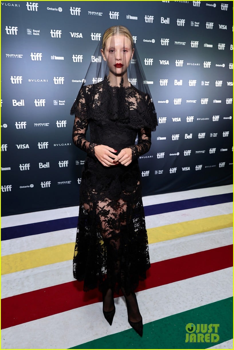Mia Goth Attends the TIFF Premiere of 'Pearl' As It's Revealed a Third ...