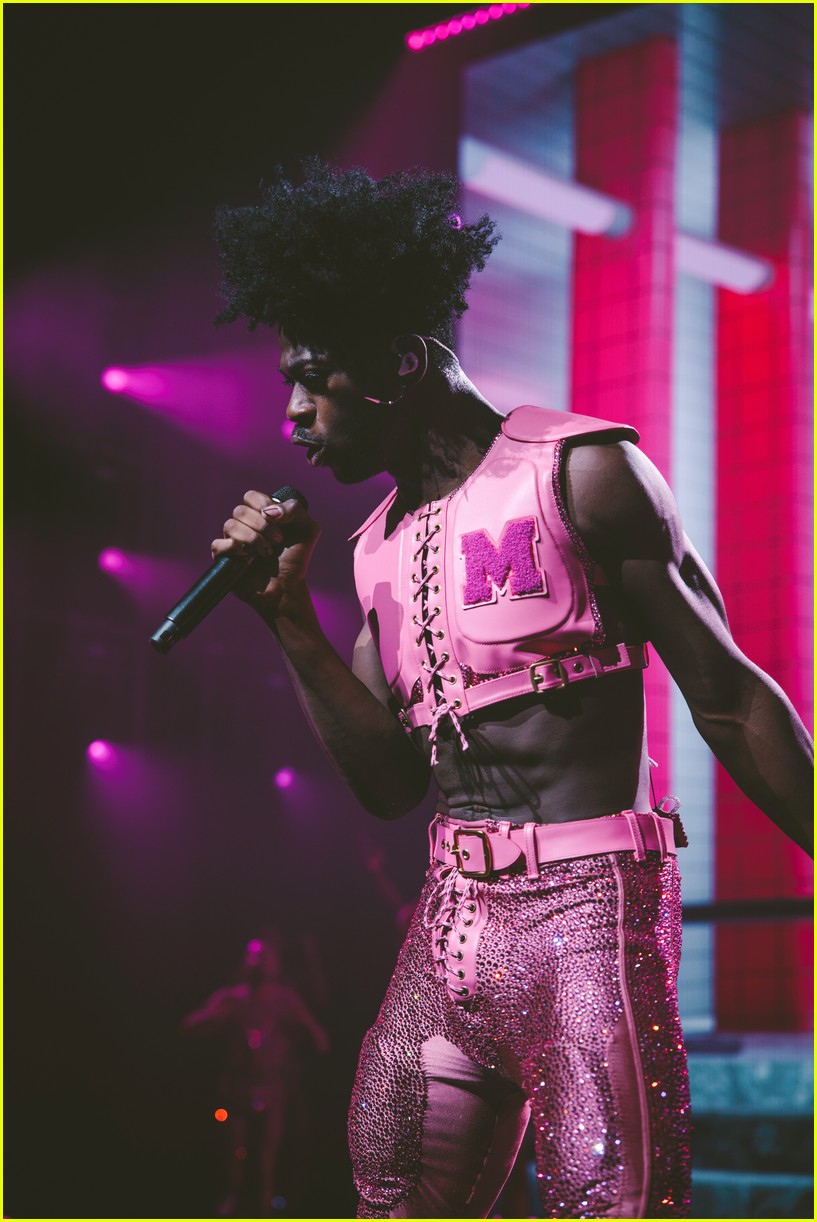 Lil Nas X Wears Custom Coach Clothes for His Tour Wardrobe - See Photos ...