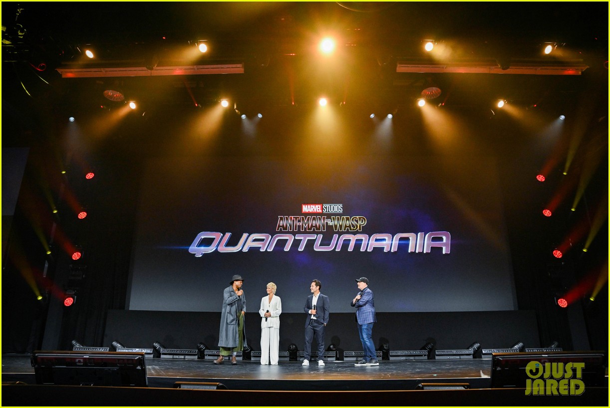 Paul Rudd, Evangeline Lily, & Jonathan Majors Tease 'Ant-Man and the ...