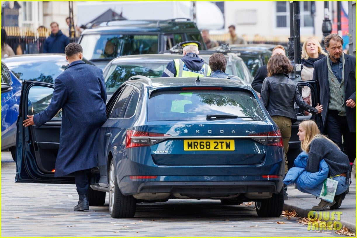 Emilia Clarke Is Back on 'Secret Invasion' Set & There Are a Lot of ...