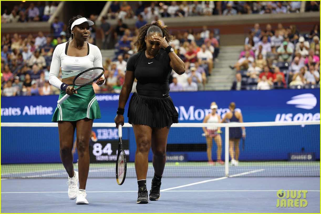 Serena & Venus Williams Lose in First Round of Doubles at U.S. Open, Likely Serena's Final ...