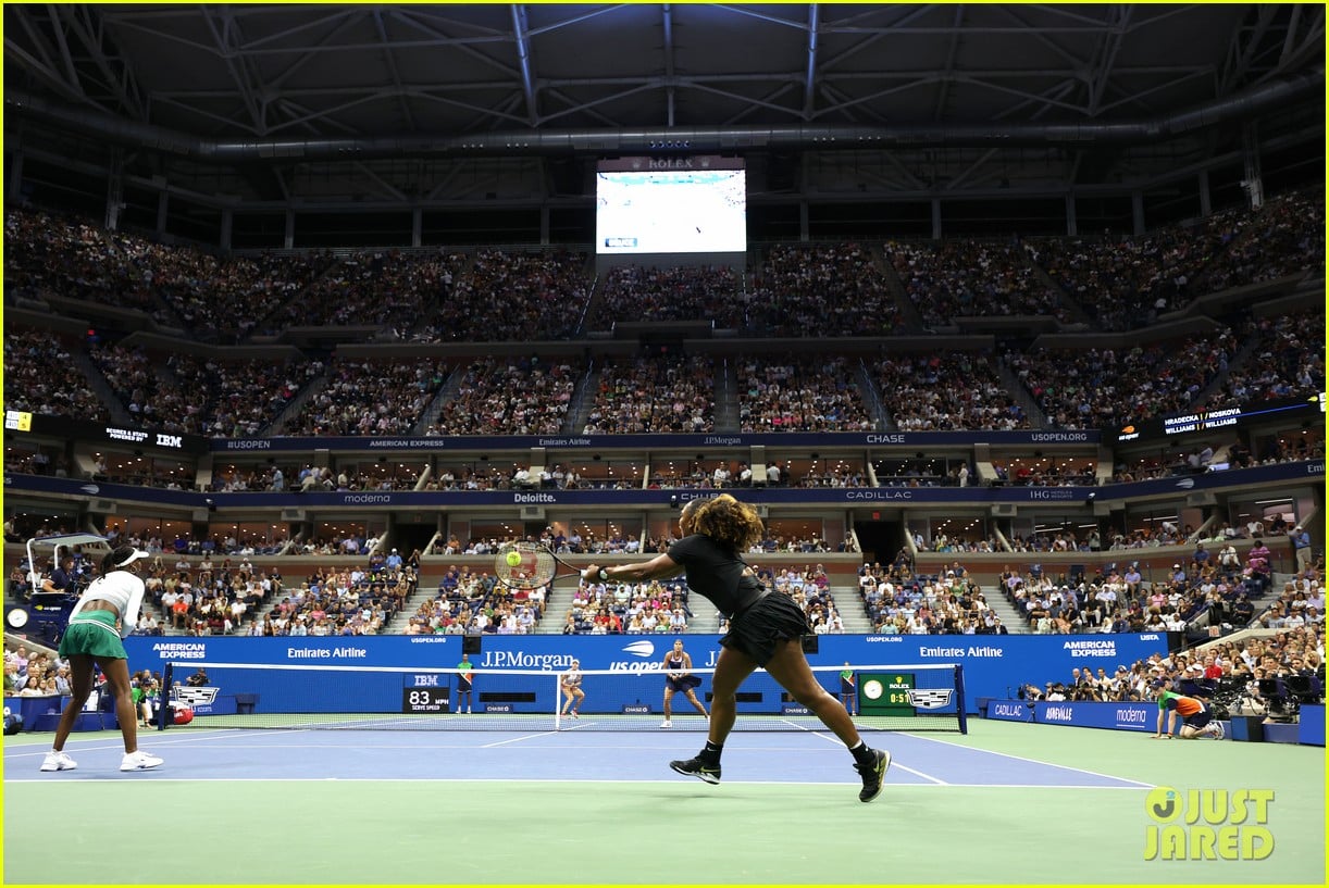 Serena & Venus Williams Lose in First Round of Doubles at U.S. Open, Likely Serena's Final ...