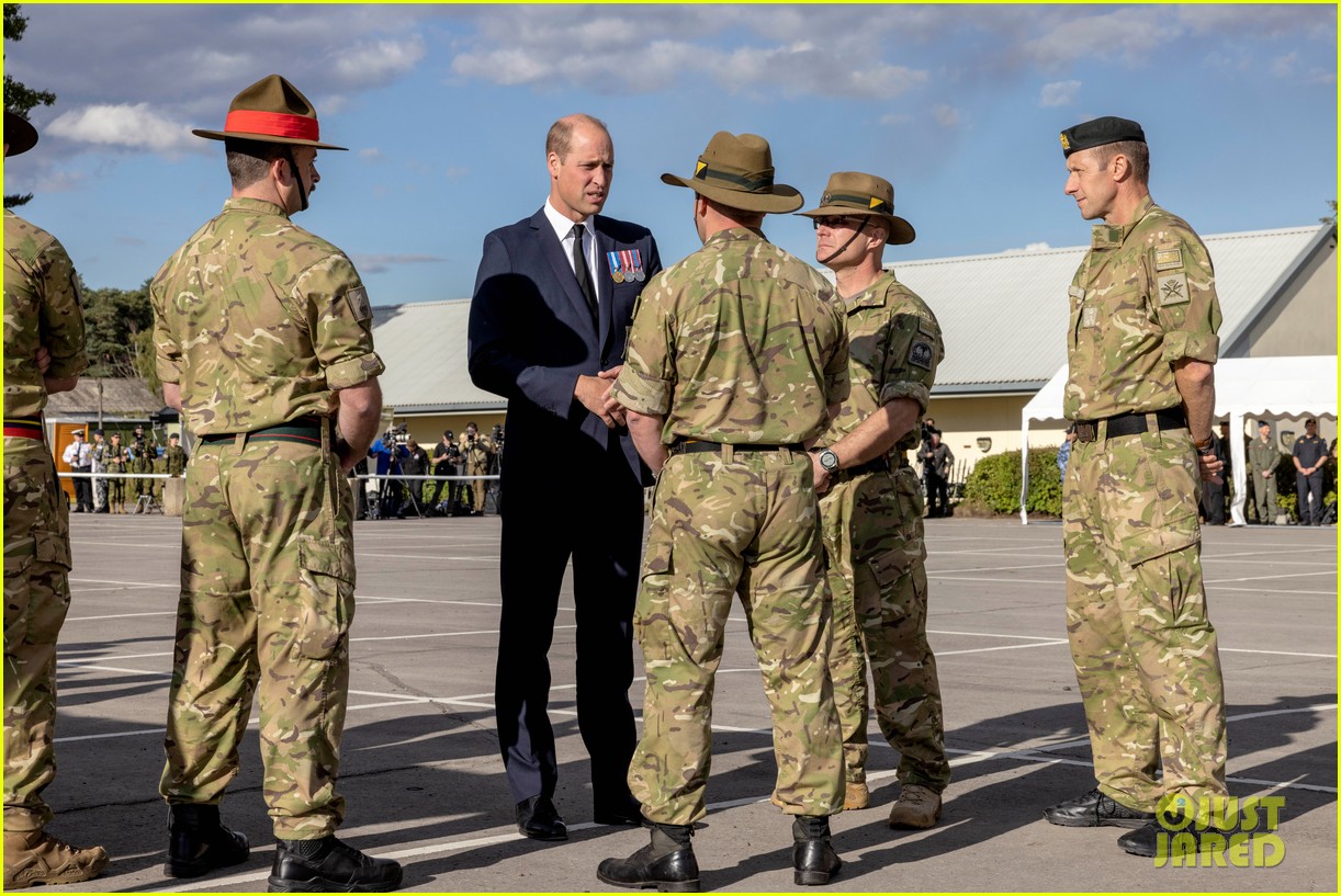 Prince William & Kate Middleton Meet the Troops Who Were Deployed to ...