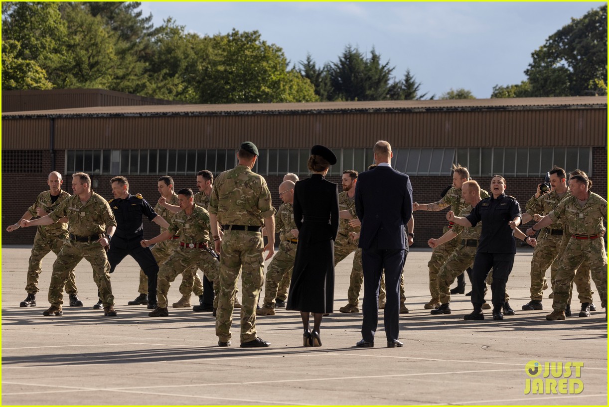 Prince William & Kate Middleton Meet the Troops Who Were Deployed to ...