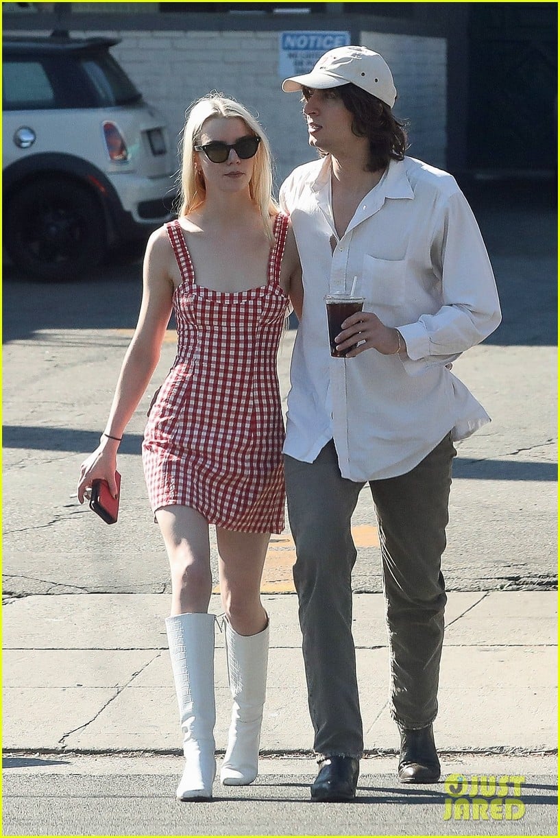 Anya Taylor Joy & Malcolm McRae Keep Close in Rare Outing: Photo ...