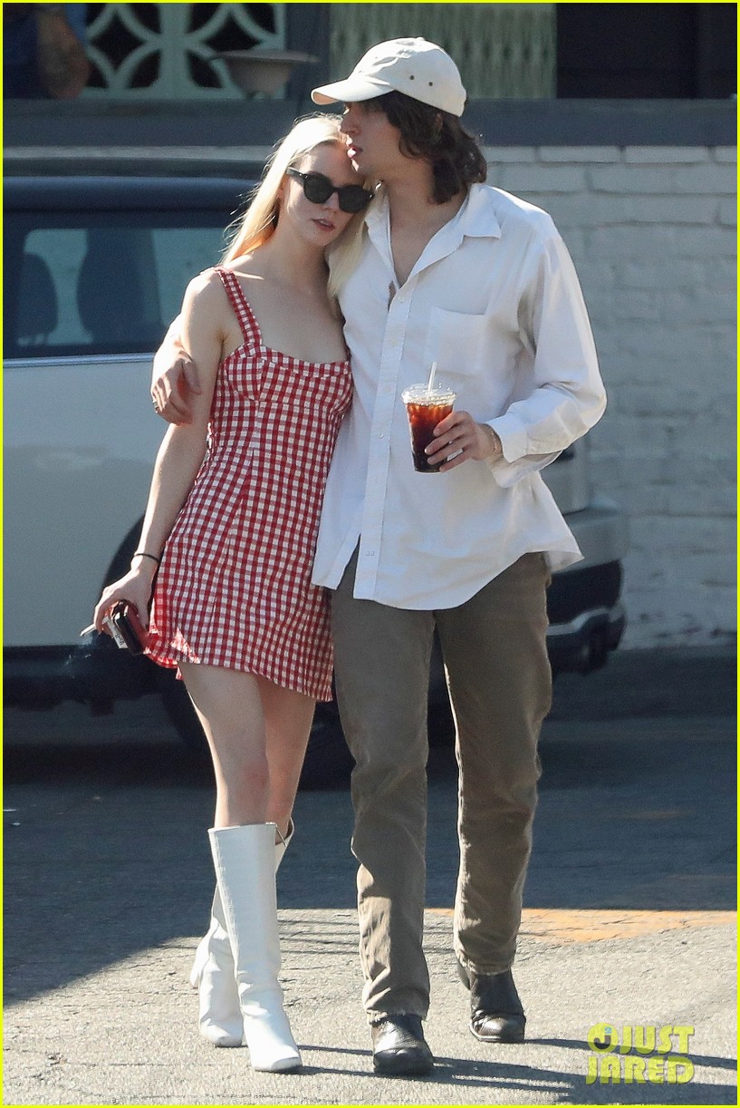 Anya Taylor Joy & Malcolm McRae Keep Close in Rare Outing: Photo ...