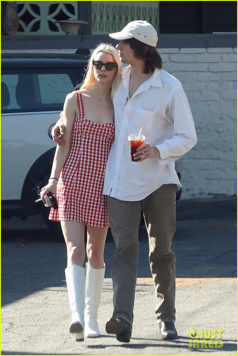 Anya Taylor Joy & Malcolm McRae Keep Close in Rare Outing: Photo ...