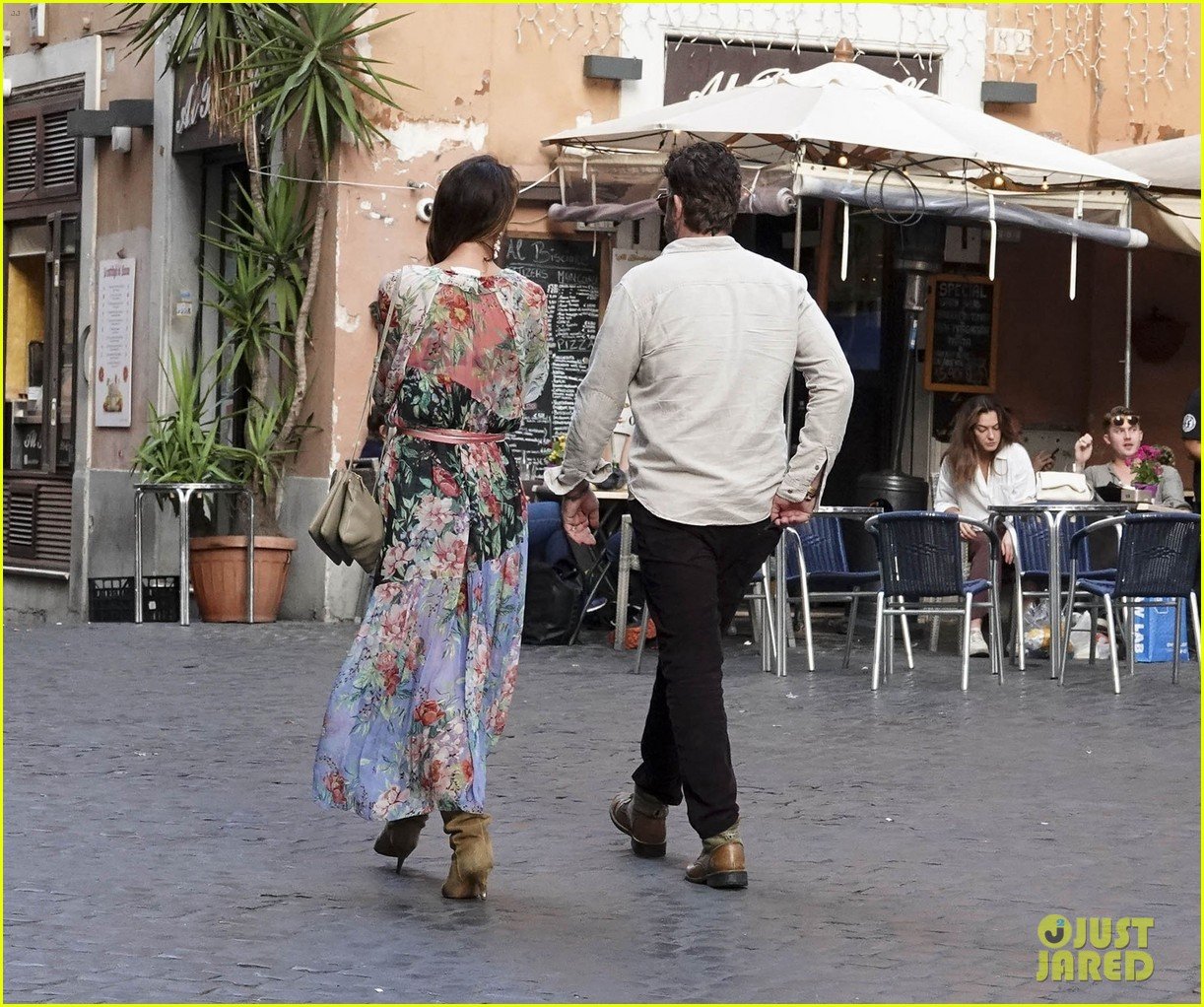 Gerard Butler & Girlfriend Morgan Brown Seen At Mass Service During ...