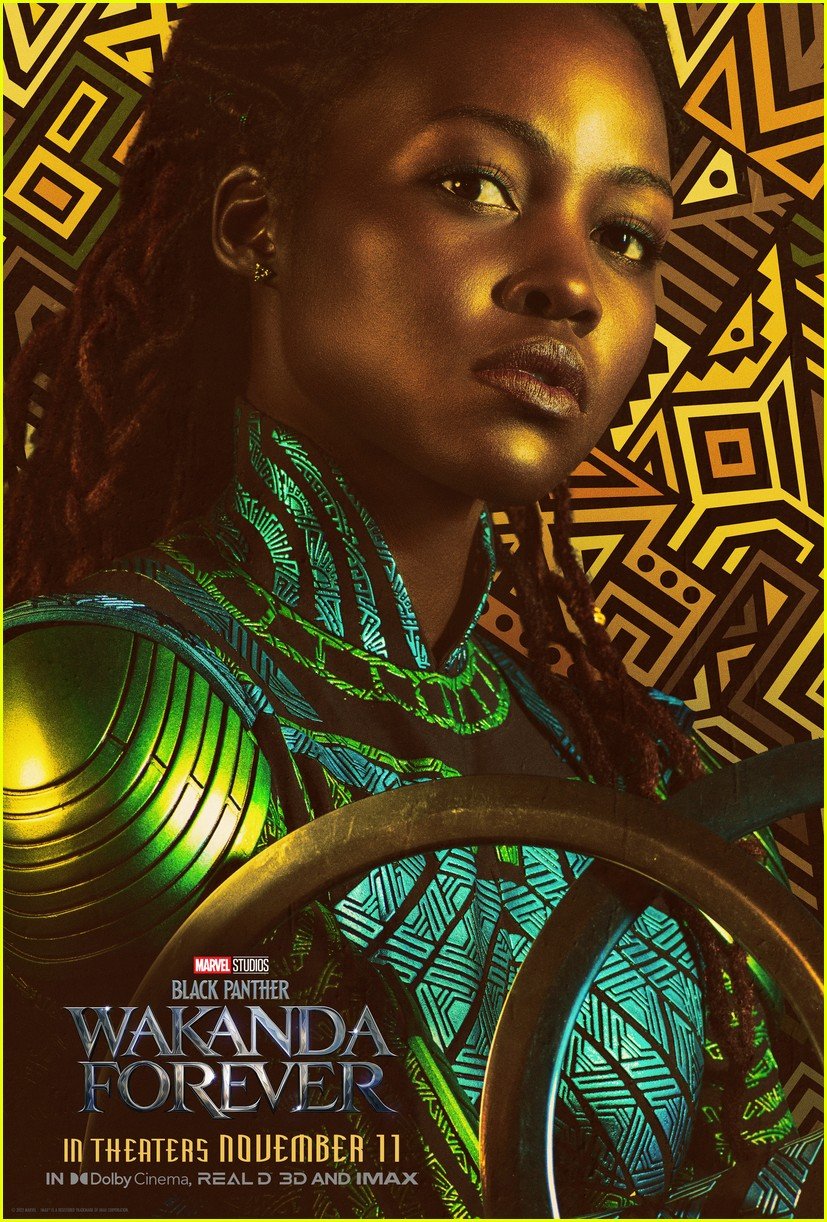 Letitia Wright, Lupita Nyong'o & Other 'Black Panther: Wakanda Forever ...