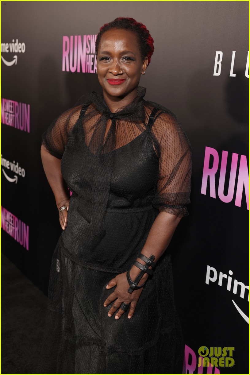 Ella Balinska Dazzles In Versace at 'Run Sweetheart Run' Premiere ...