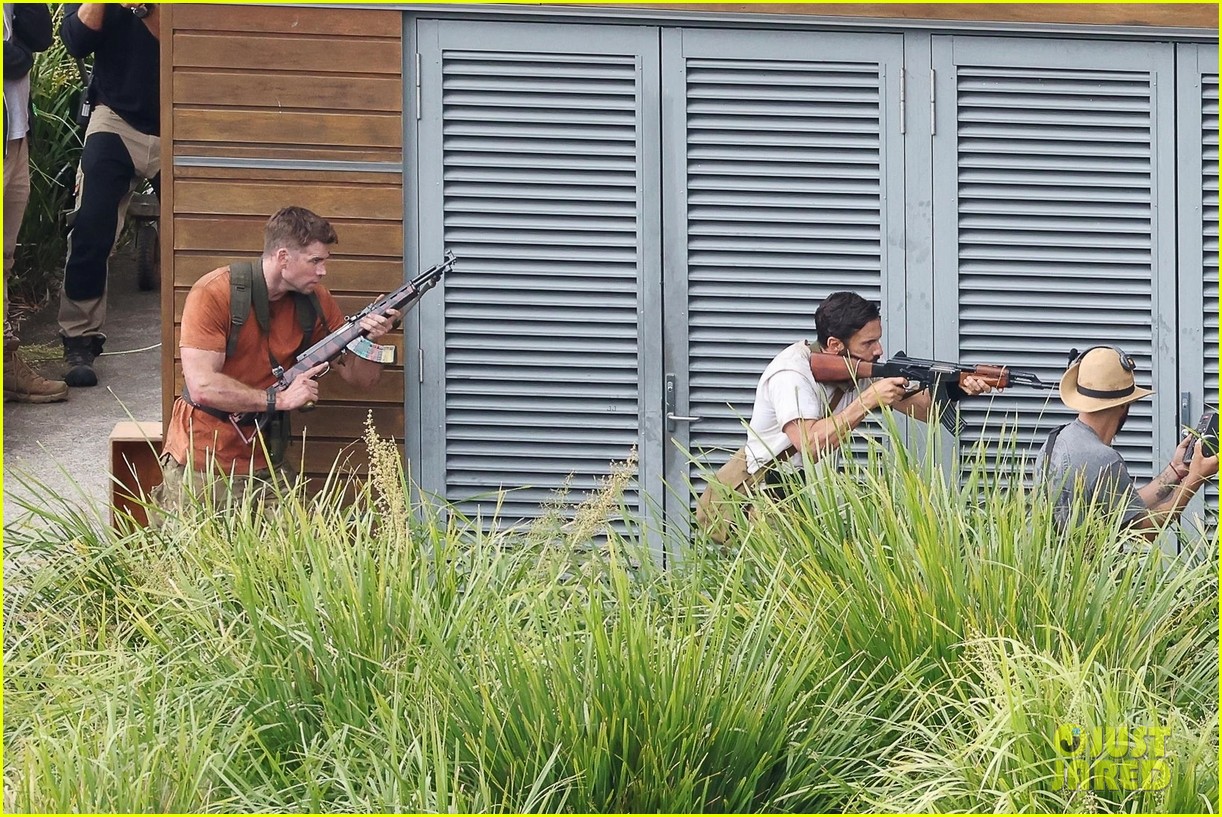 Liam Hemsworth & Milo Ventimiglia Spotted Filming Action-Packed Scenes ...