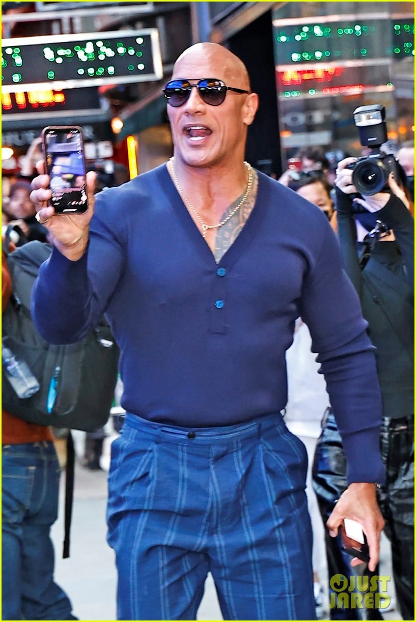 Dwayne Johnson Surprises A 'Real-Life Superhero' on 'Good Morning ...