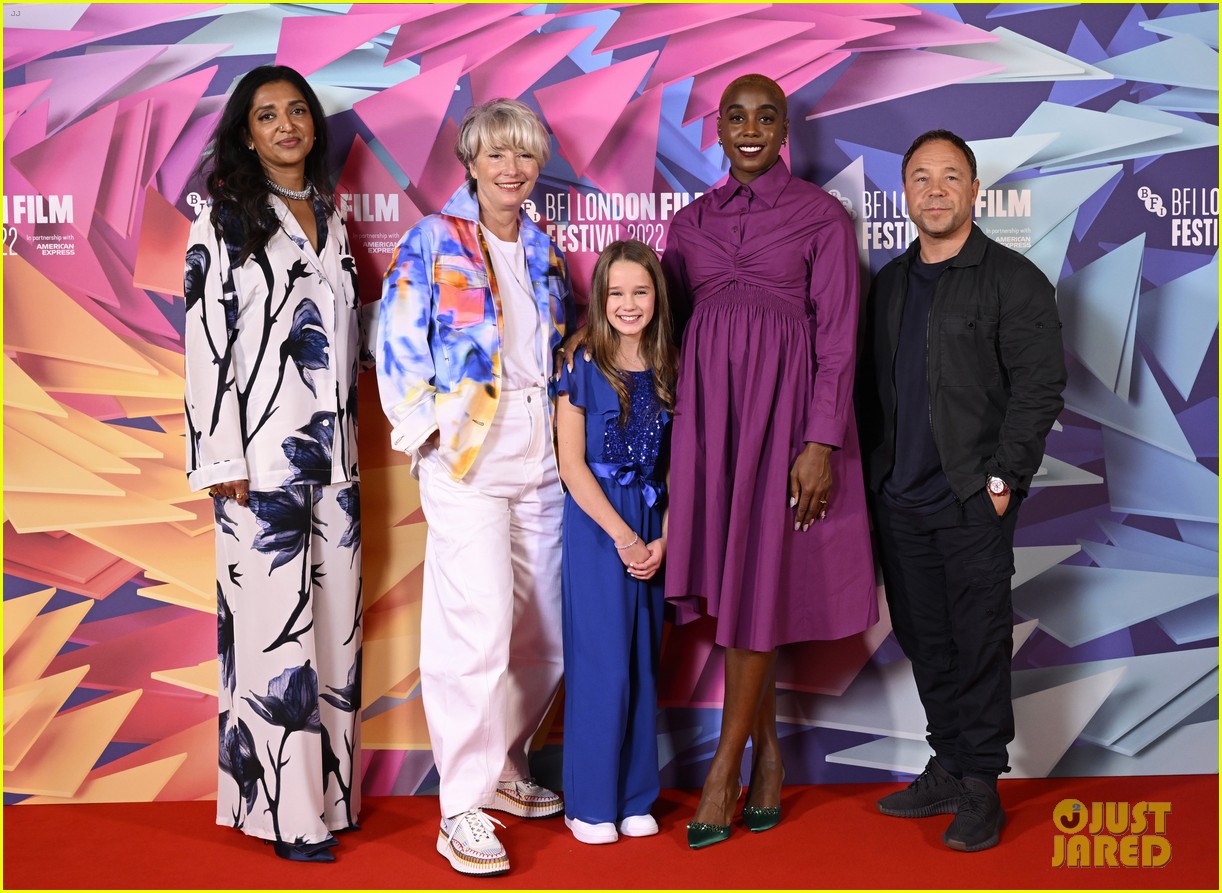 Emma Thompson & Lashana Lynch Share Cute Moments With Alisha Weir at ...