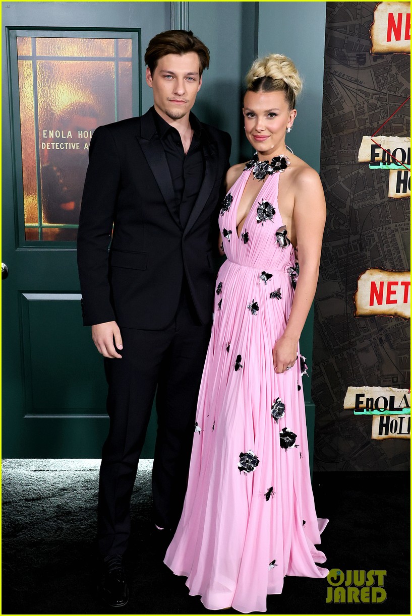 Millie Bobby Brown Gets Boyfriend Jake Bongiovi's Support at 'Enola ...