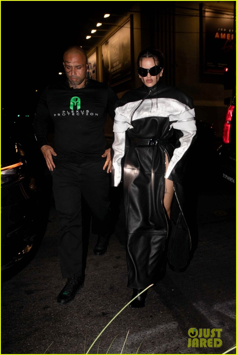 Rosalia & Boyfriend Rauw Alejandro Hold Hands on Date Night in L.A ...