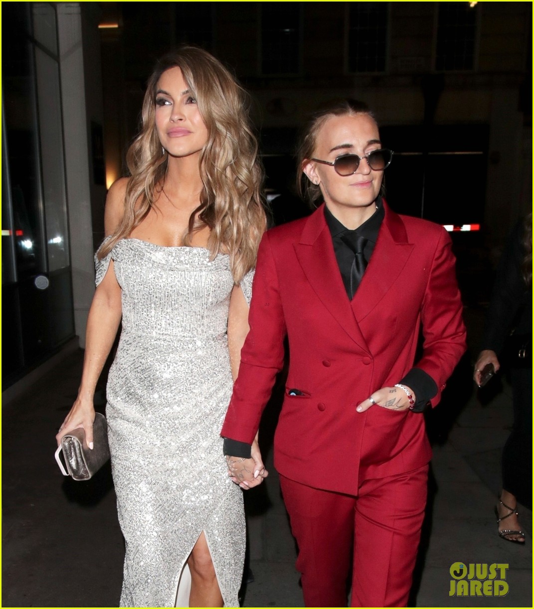 Chrishell Stause & Partner G Flip Hold Hands Leaving Event in London ...