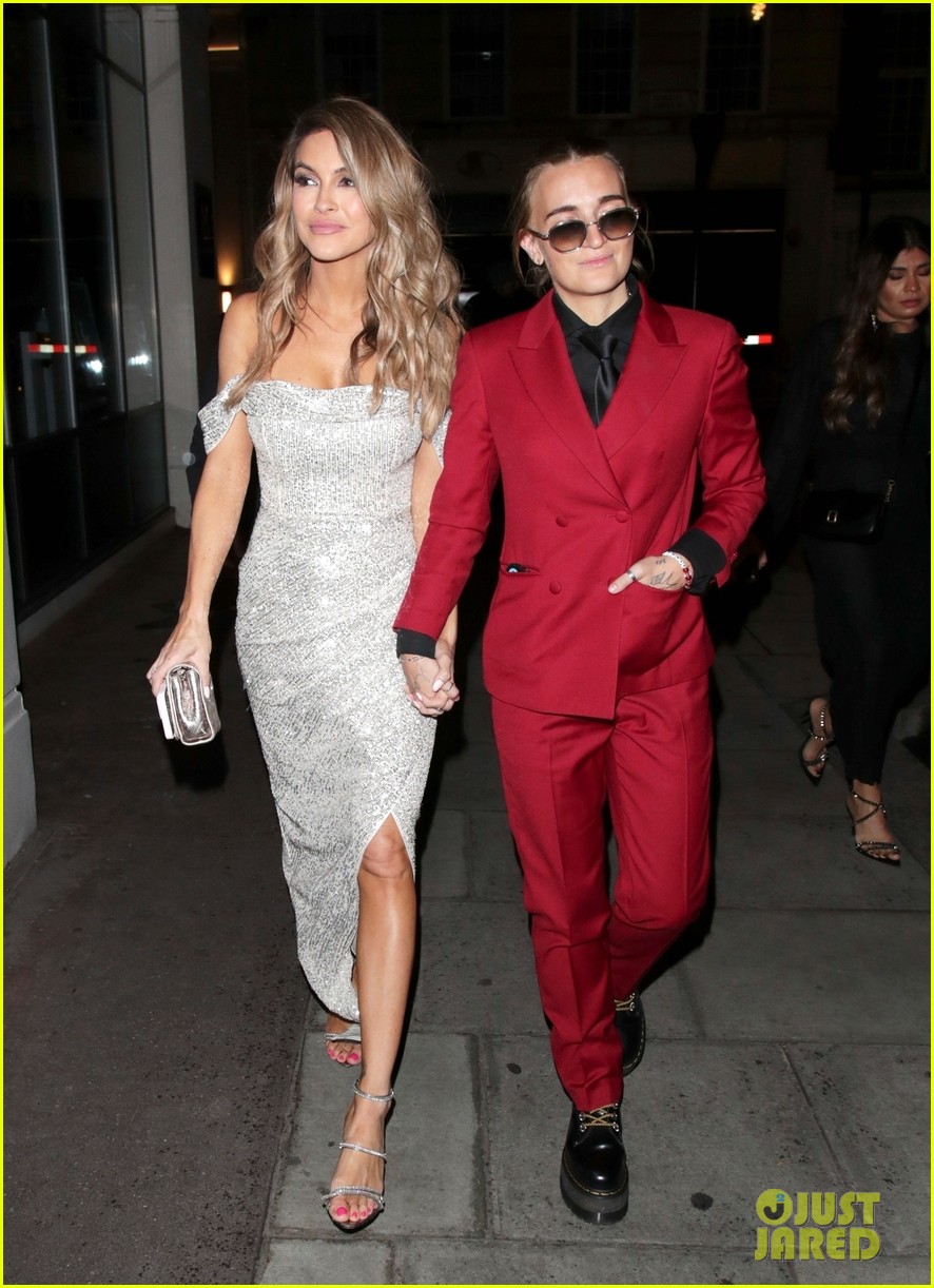 Chrishell Stause & Partner G Flip Hold Hands Leaving Event in London ...