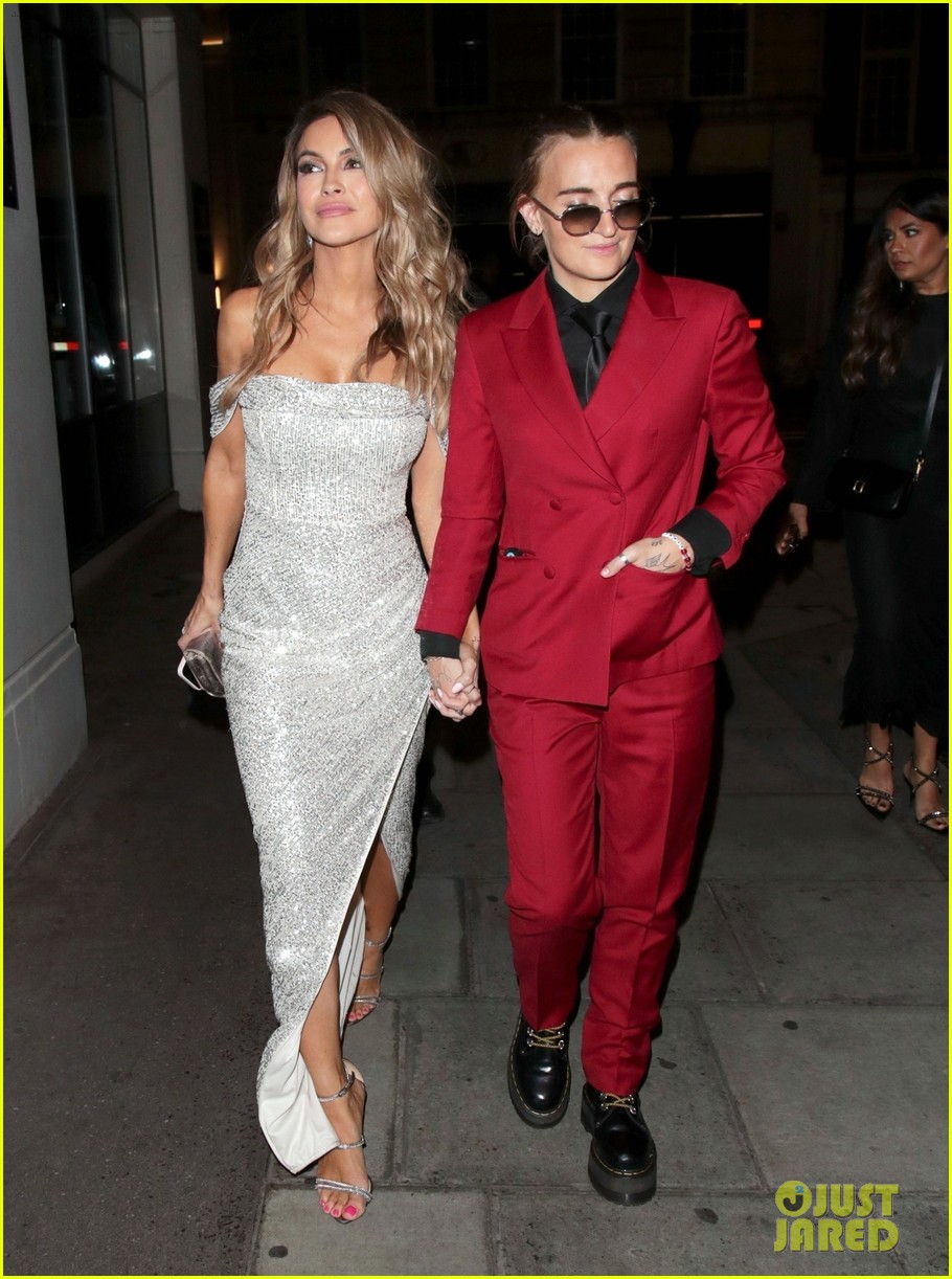 Chrishell Stause & Partner G Flip Hold Hands Leaving Event in London ...