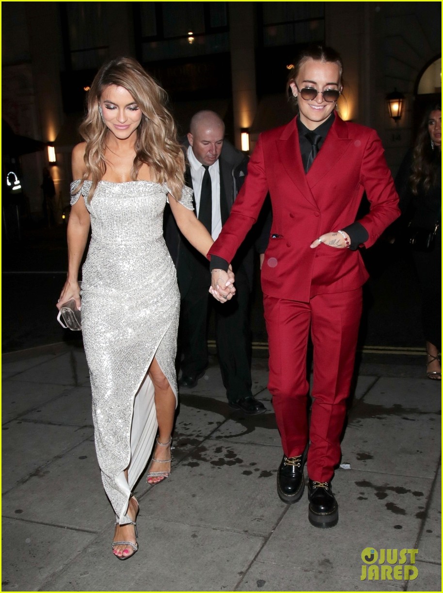 Chrishell Stause & Partner G Flip Hold Hands Leaving Event in London ...