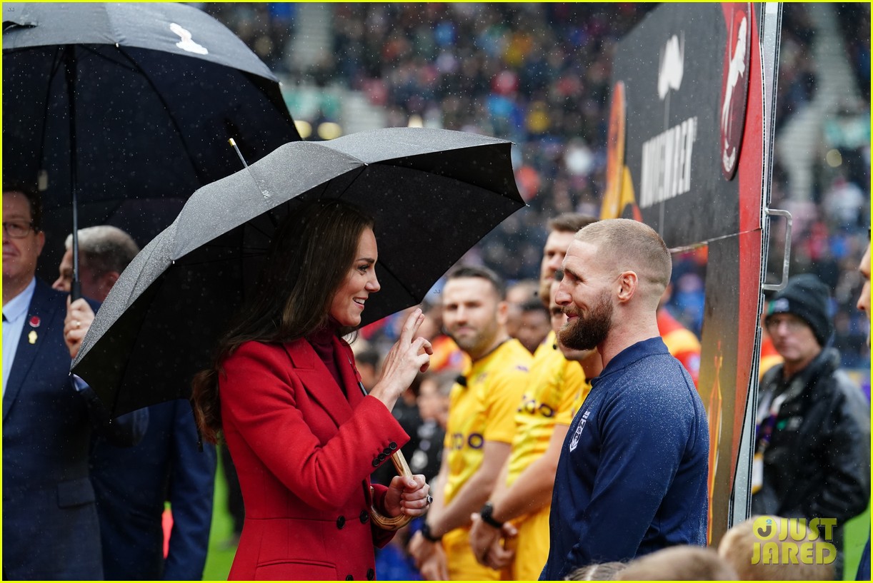 Kate Middleton, Patron of Rugby Football League, Attends Rugby League ...