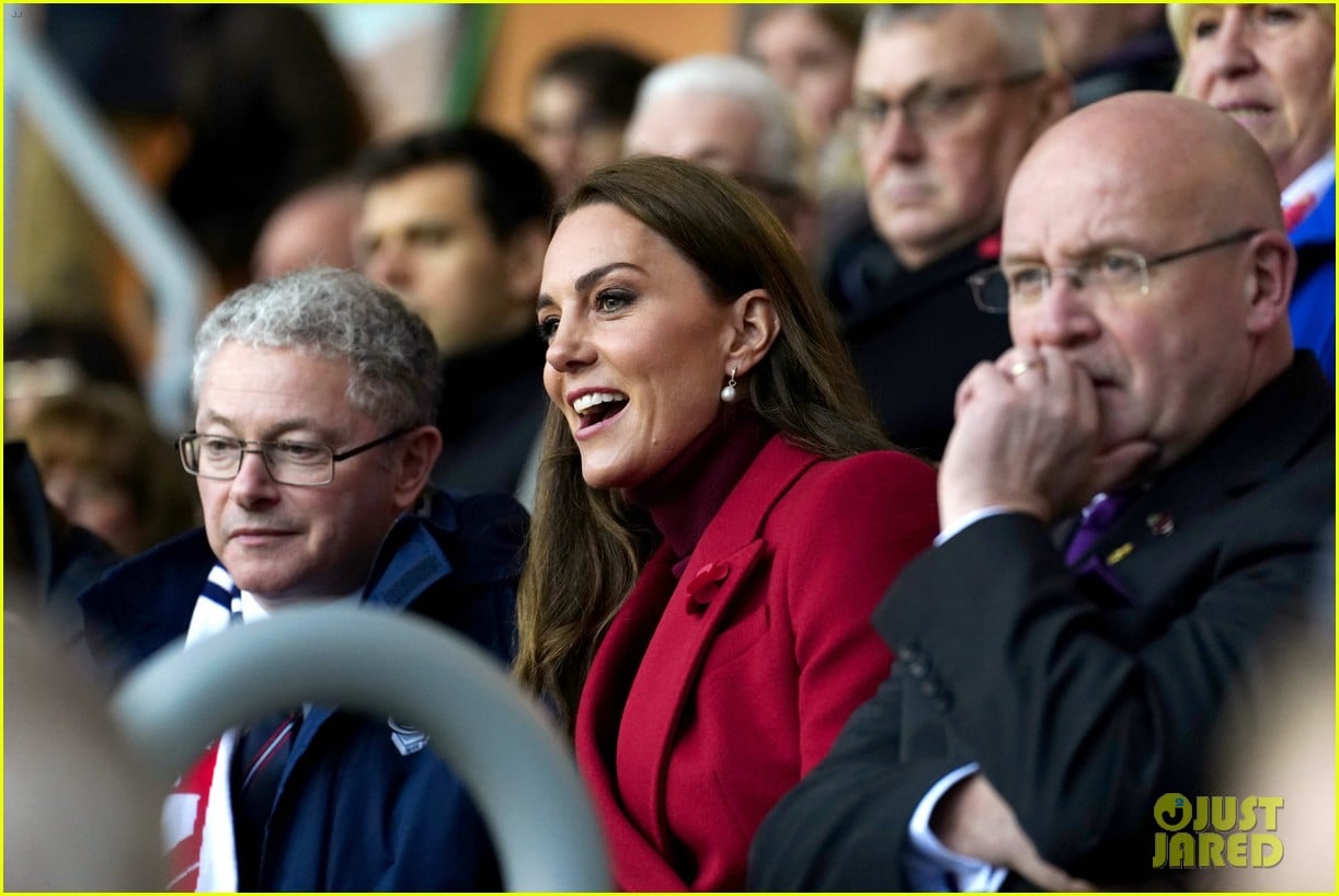 Kate Middleton, Patron of Rugby Football League, Attends Rugby League ...