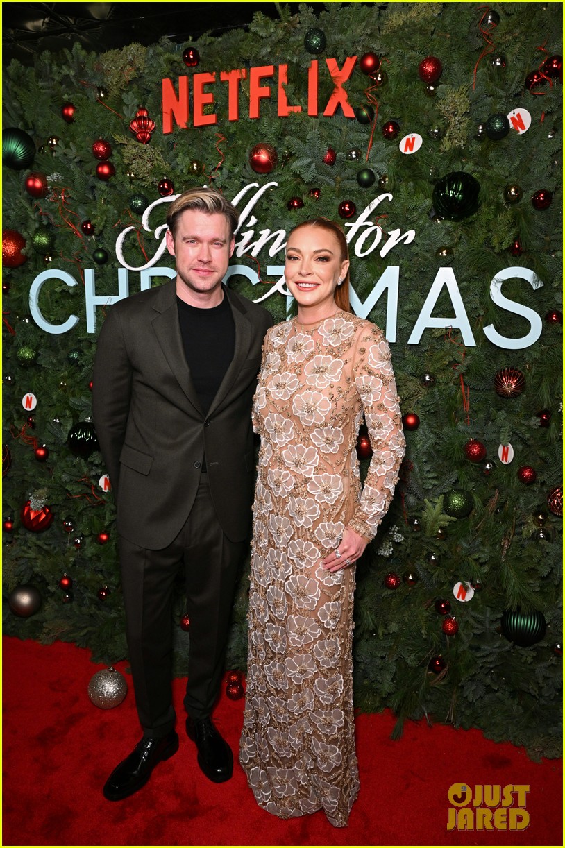 Lindsay Lohan & Husband Bader Shammas Make Red Carpet Debut at 'Falling ...