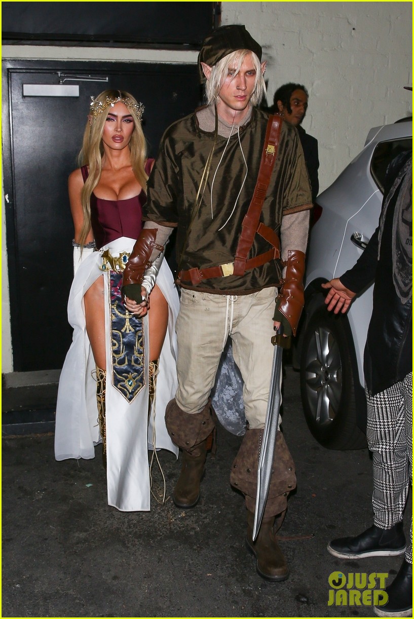Megan Fox & Machine Gun Kelly Dress Up as Iconic Video Game Characters ...