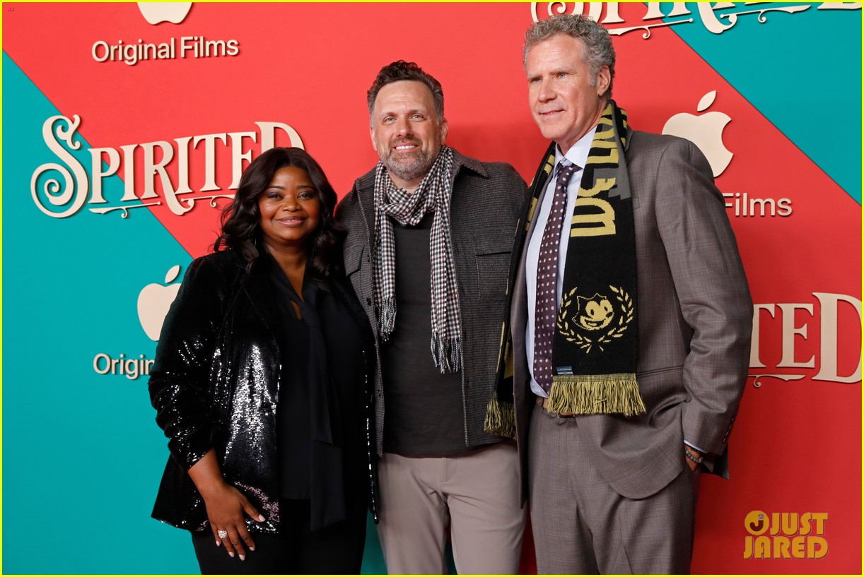 Will Ferrell & Octavia Spencer Bring Their New Christmas Movie ...