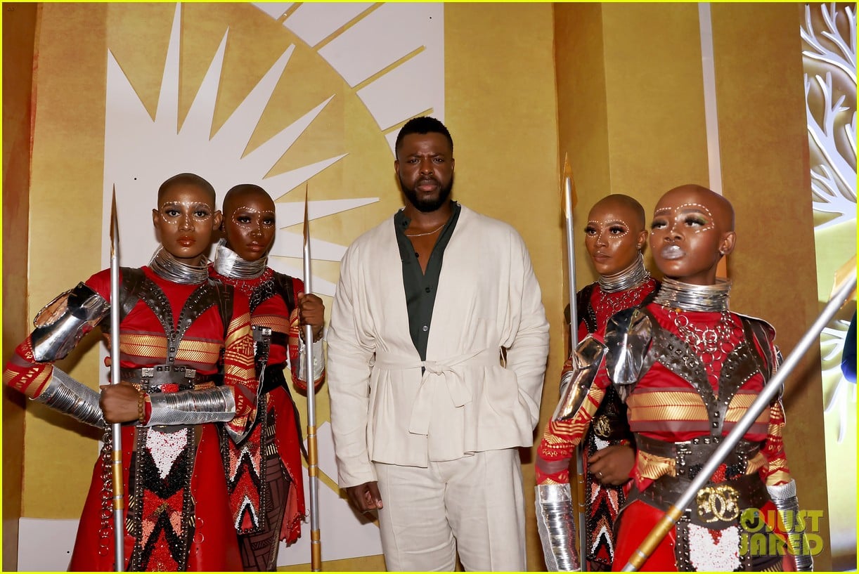 'Black Panther: Wakanda Forever' Cast Visited Chadwick Boseman's Grave ...