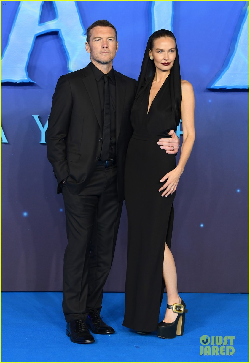 Sam Worthington, Zoe Saldana & Kate Winslet Attend World Premiere of ...