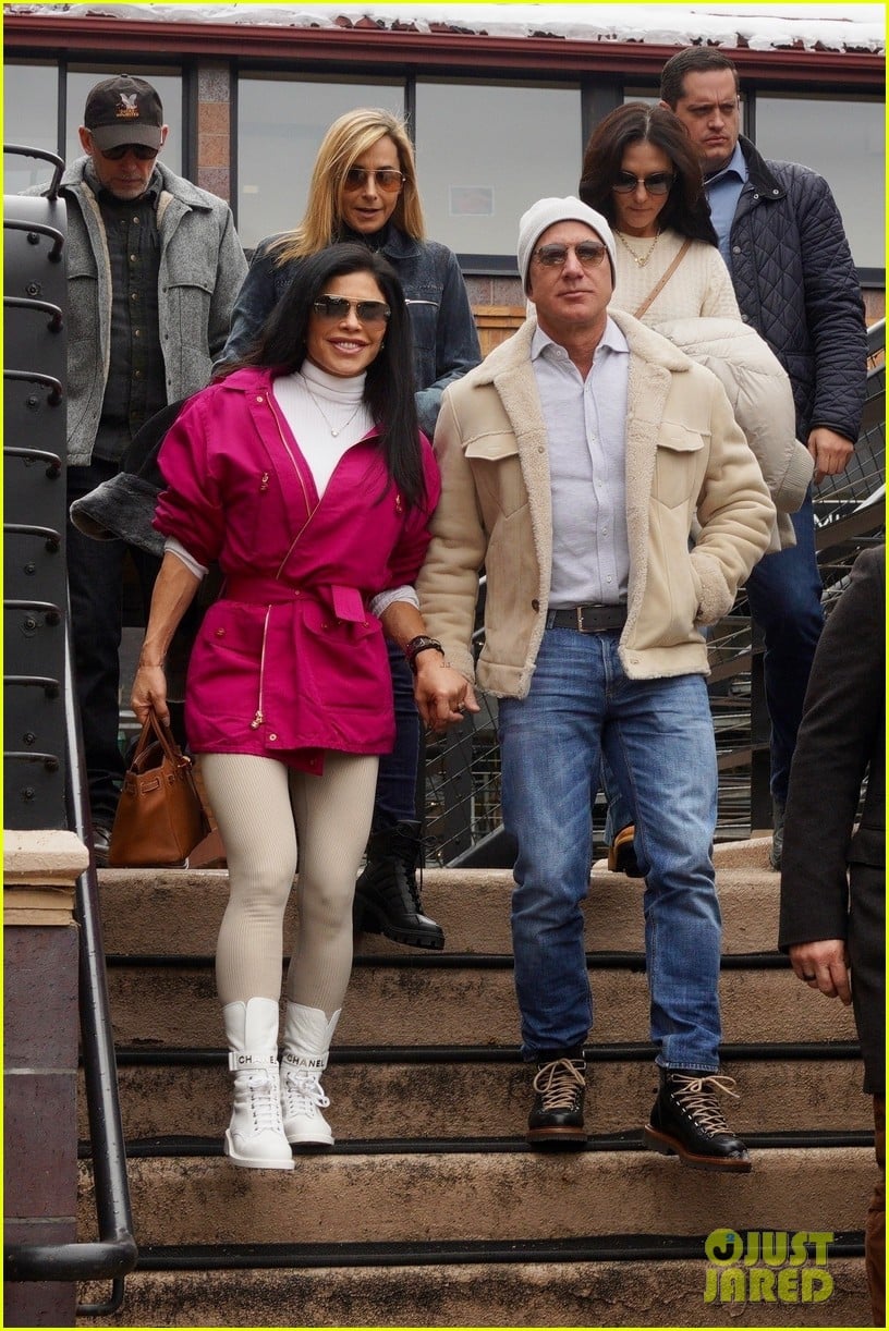 Amazon's Jeff Bezos Spotted Doing Some Luxury Shopping with Girlfriend ...