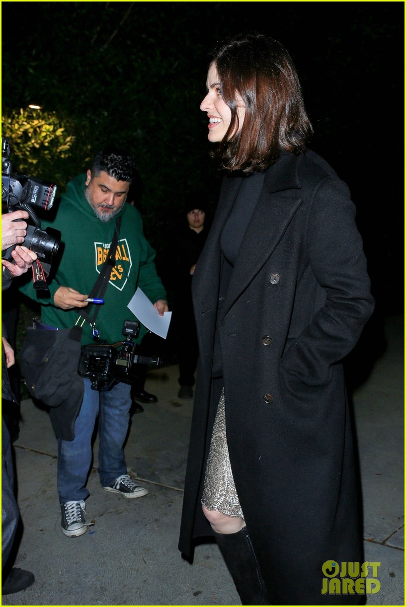 The White Lotus' Alexandra Daddario & Lukas Gage Reunite at Holiday ...