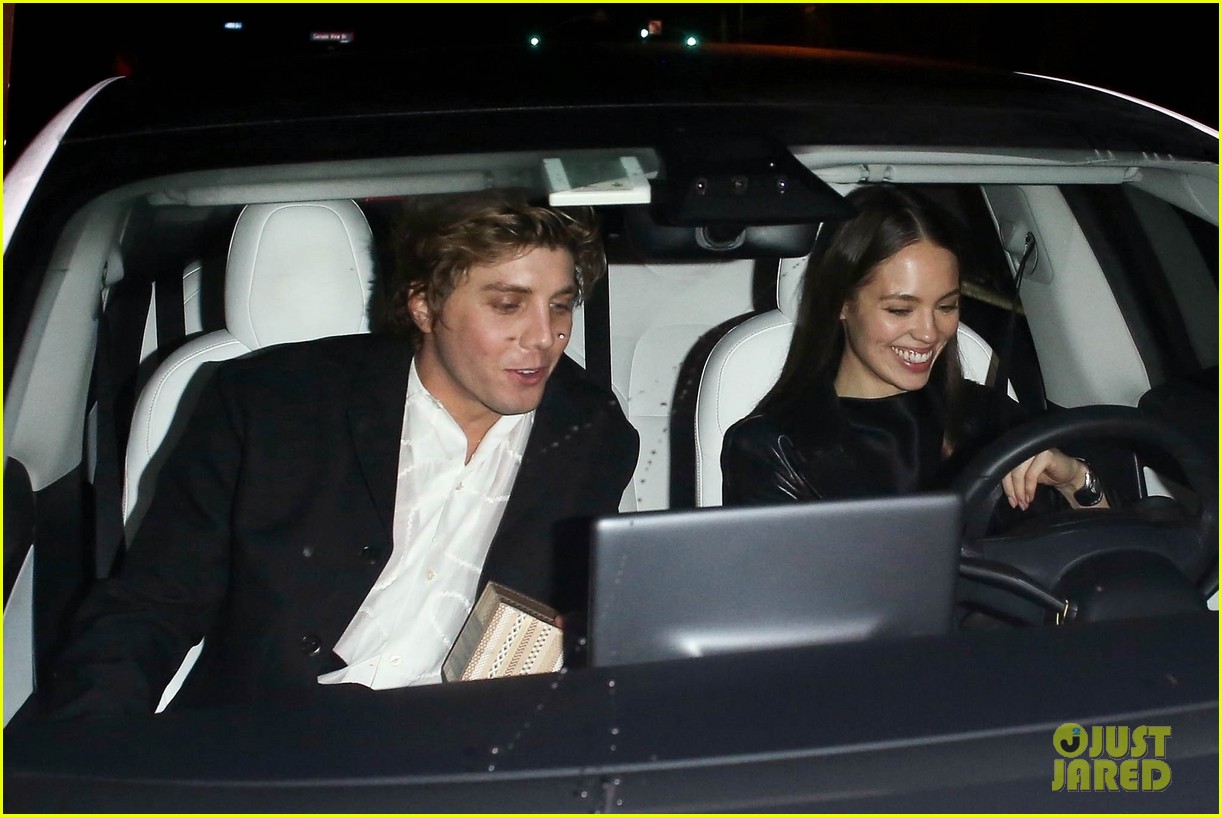 The White Lotus' Alexandra Daddario & Lukas Gage Reunite at Holiday ...