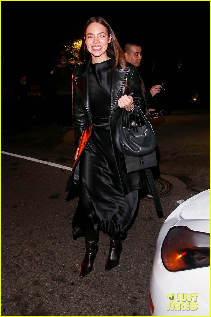 The White Lotus' Alexandra Daddario & Lukas Gage Reunite at Holiday ...