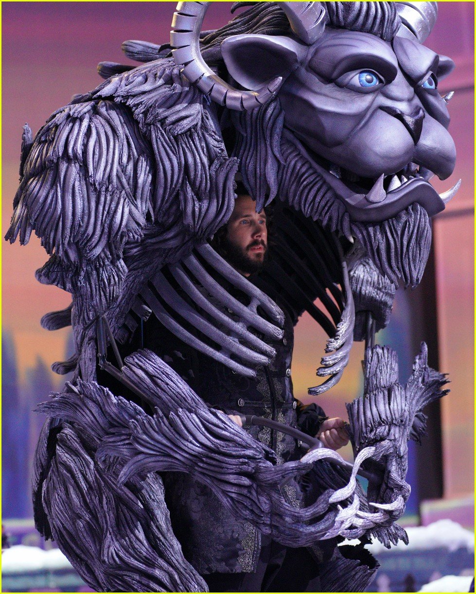 Every Photo of Josh Groban's Mind-Blowing The Beast Costume for ABC's ...