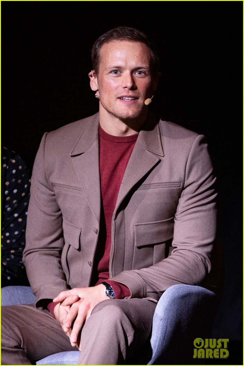 Sam Heughan Does a Fan Q&A Event in Spain - See the Photos!: Photo ...