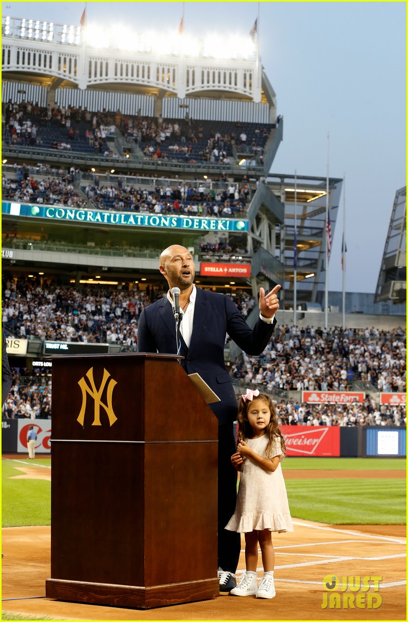 Derek Jeter Shares Adorable Reason Why Daughter Bella, 5, Interrupted ...
