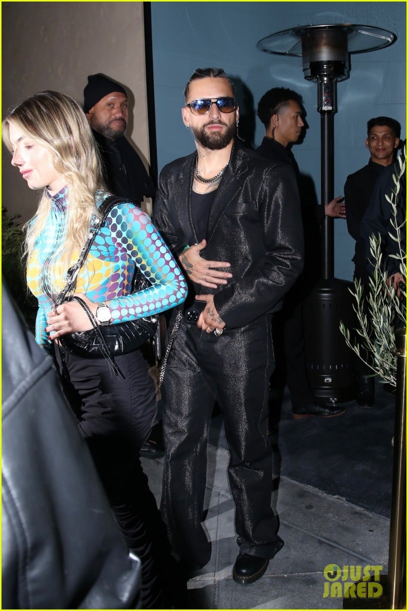 Maluma Spotted on Dinner Date with Girlfriend Susana Gomez After ...