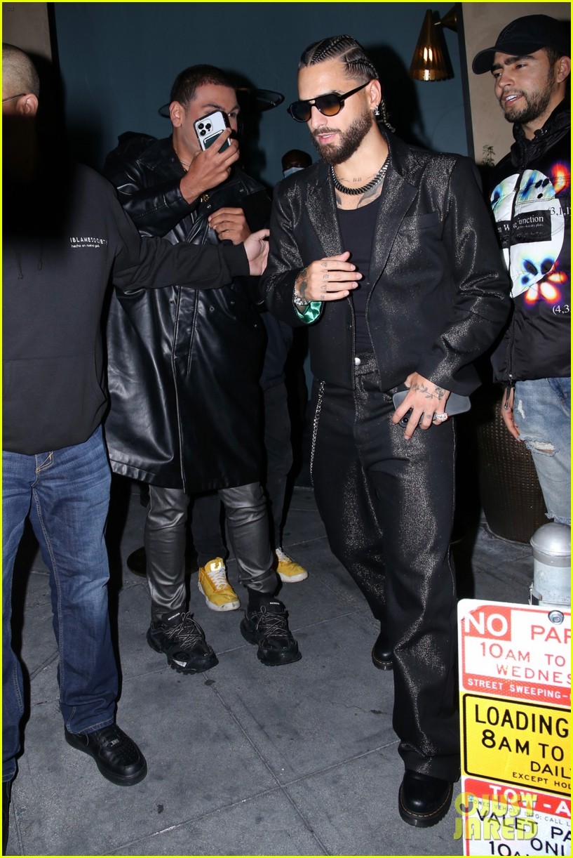 Maluma Spotted on Dinner Date with Girlfriend Susana Gomez After ...
