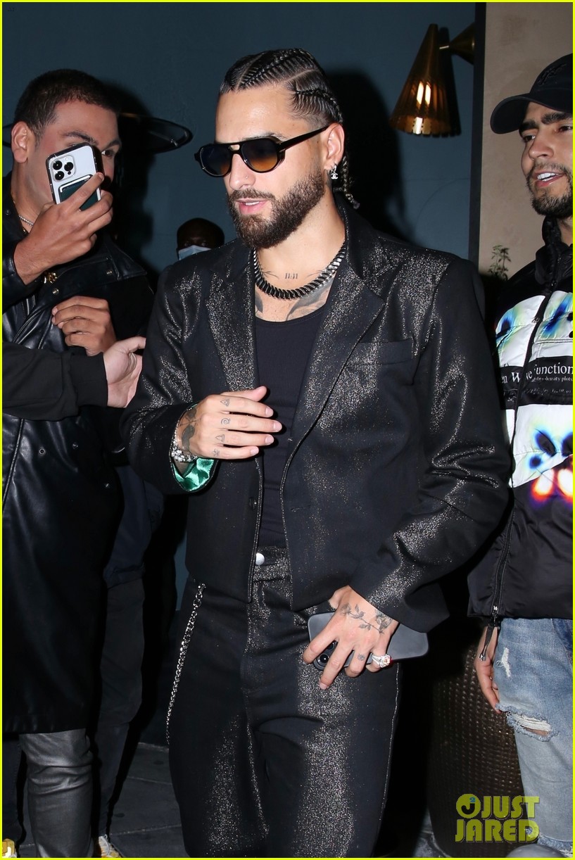 Maluma Spotted on Dinner Date with Girlfriend Susana Gomez After ...