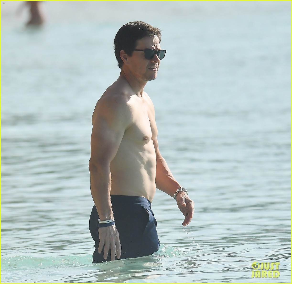 Mark Wahlberg & Wife Rhea Hit the Beach on Vacation in Barbados: Photo ...