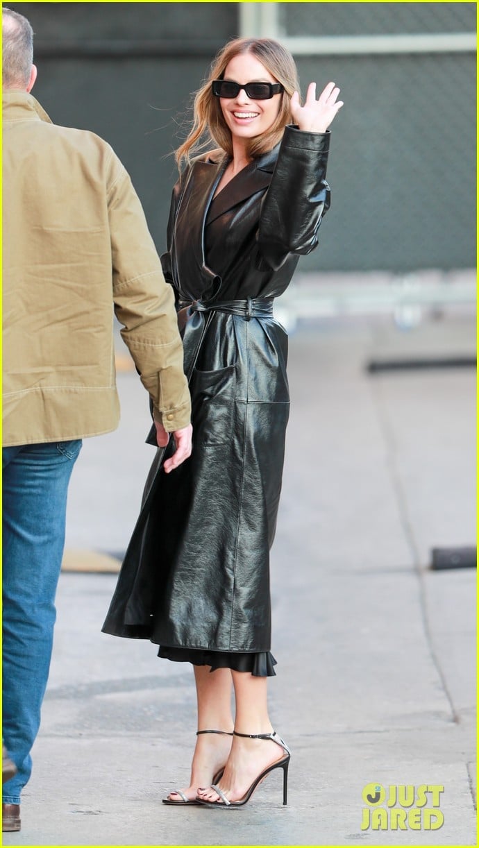 Margot Robbie Channels 'The Matrix' for 'Jimmy Kimmel Live!' Appearance ...