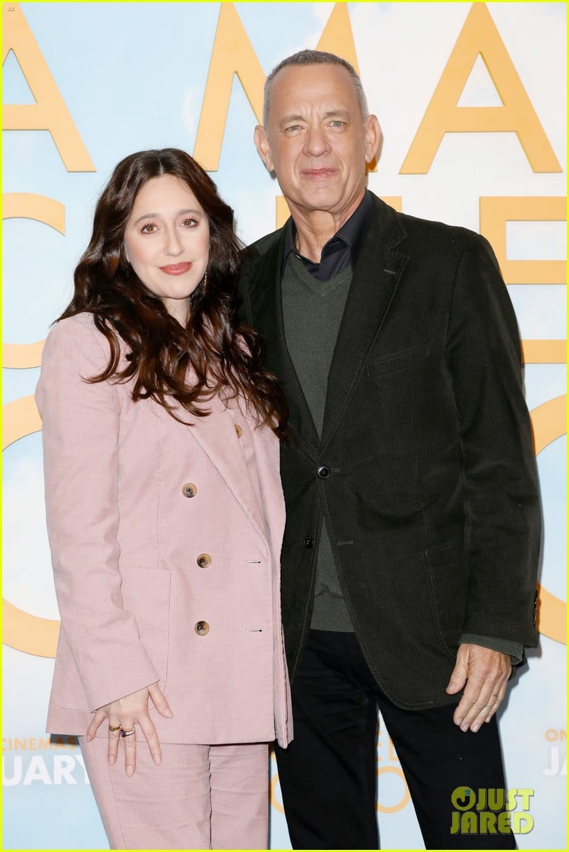 Tom Hanks & Son Truman Hanks Attend Photocall for Their New Movie 'A ...