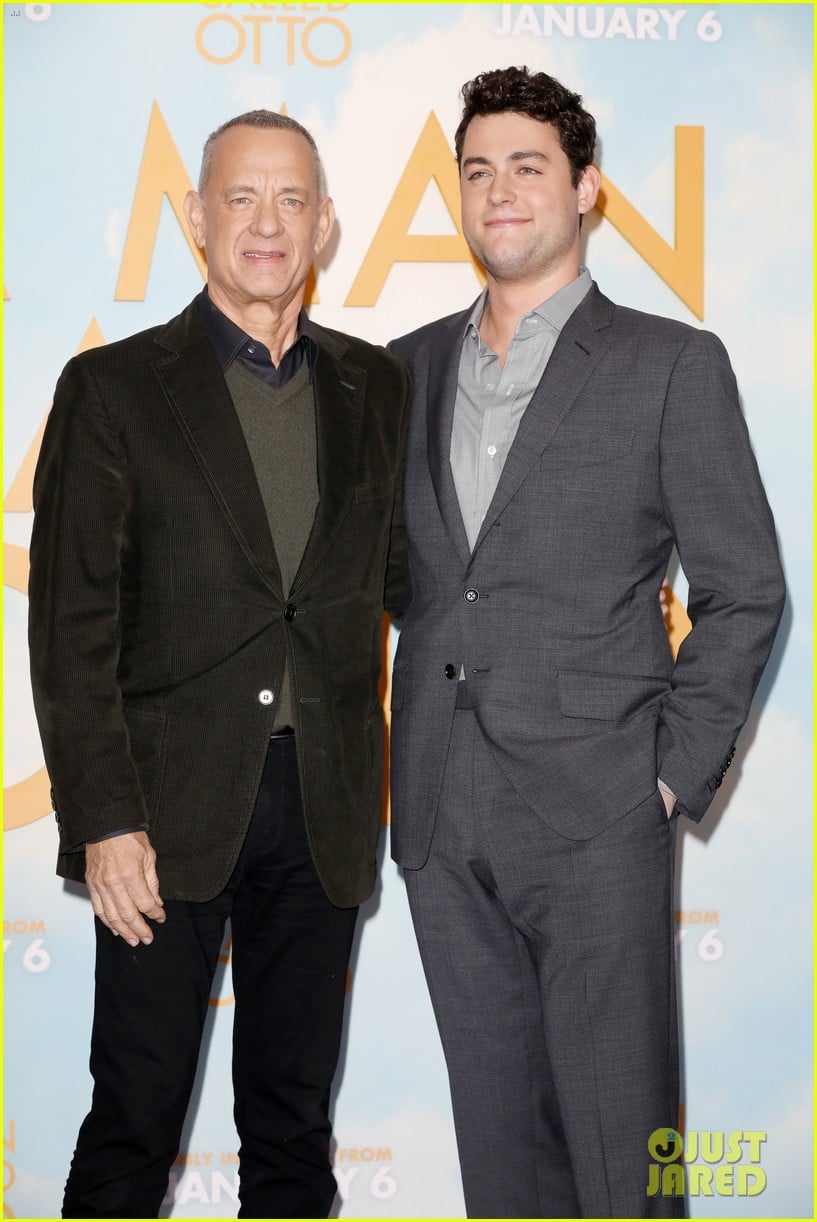 Tom Hanks & Son Truman Hanks Attend Photocall for Their New Movie 'A ...