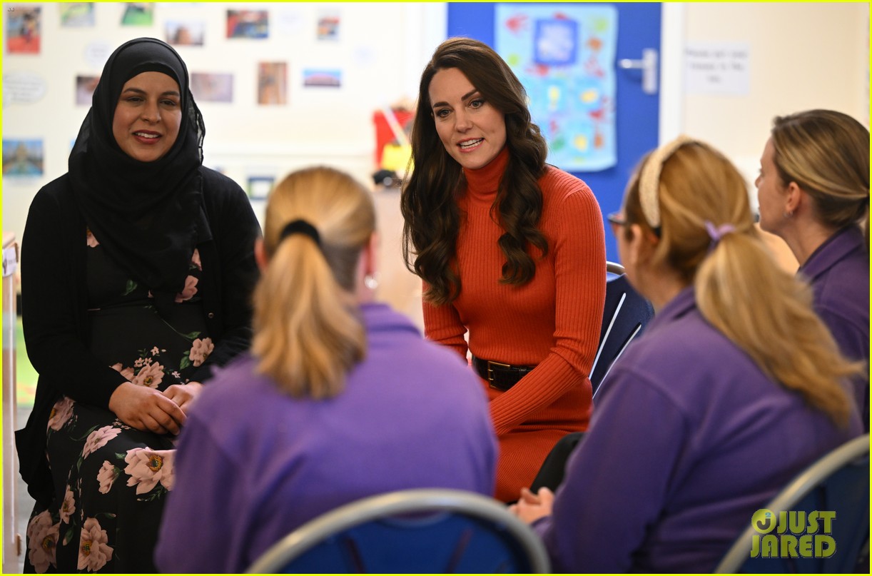 Kate Middleton Has Arts & Crafts Filled Day During Visit To School in ...