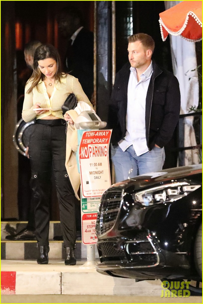 L.A. Rams Coach Sean McVay Spotted on Romantic Dinner Date with Wife ...